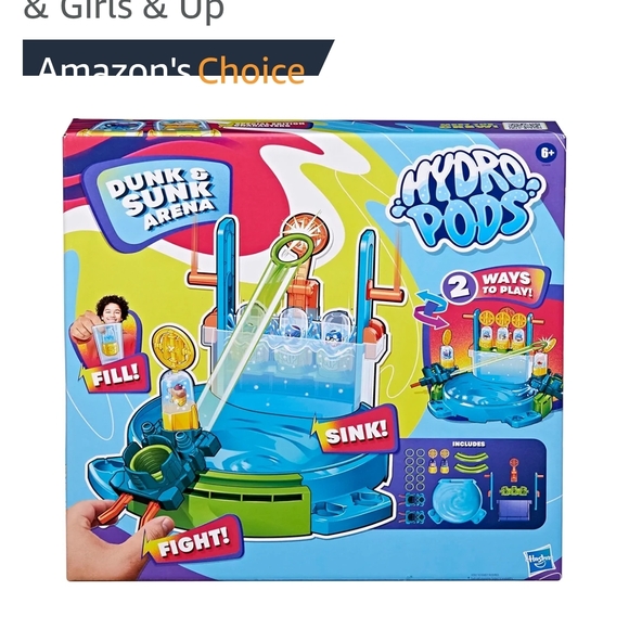 Hasbro | Other | Hasbro Hydro Pods Dunk Sunk Arena Toy Blue And Green ...